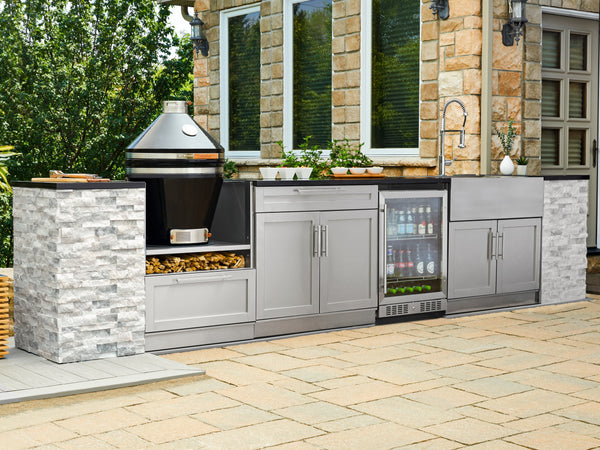Signature Series 6PC Custom Outdoor Kitchen · 304 Stainless Steel · Sh ...